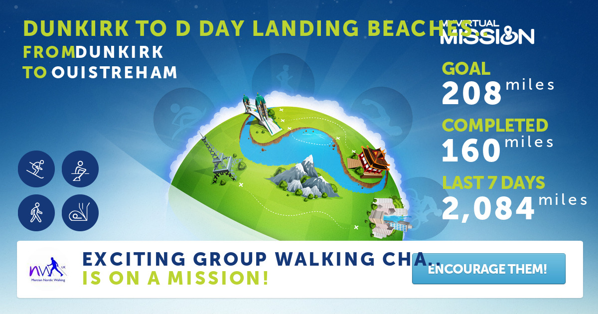 Dunkirk to D Day Landing Beaches VE Day Challenge - My Virtual Mission